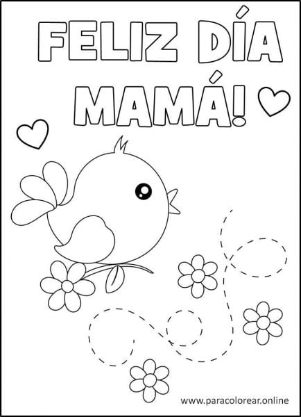 Dibujos Del Dг A De La Madre Para Colorear Imprimir Y Pintar рџ рџњ рџњє