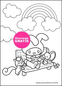 Dibujos De My Melody Para Colorear Colorear