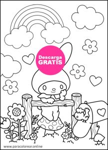 Dibujos De My Melody Para Colorear Colorear