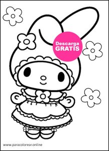 Dibujos De My Melody Para Colorear Colorear